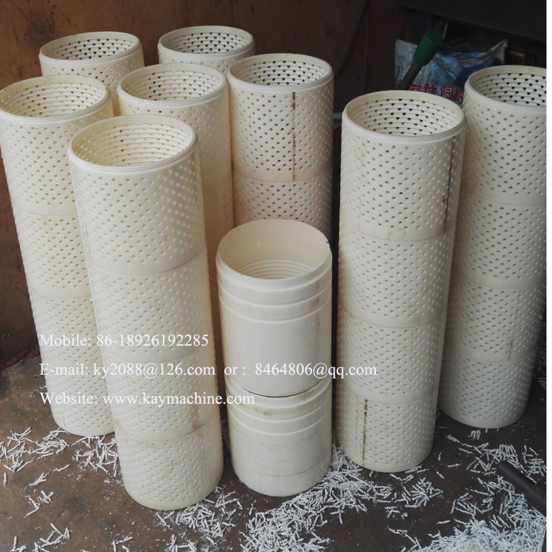 Plastic cartridge sieve strainer mesh Polytetrafluoroethylene PTFE ...
